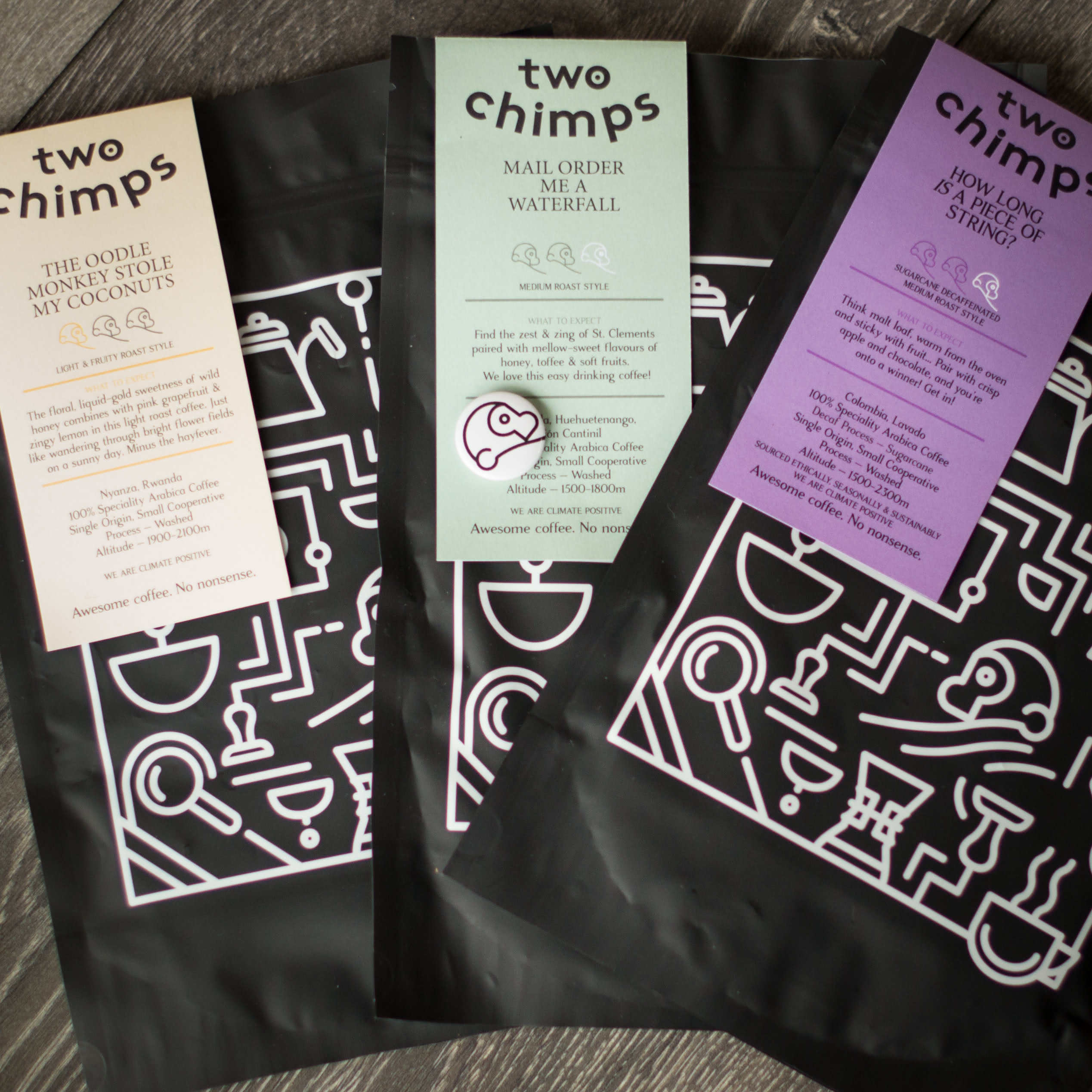 Mini Coffee Taster Sets | Three Small Bags of Freshly Roasted ...