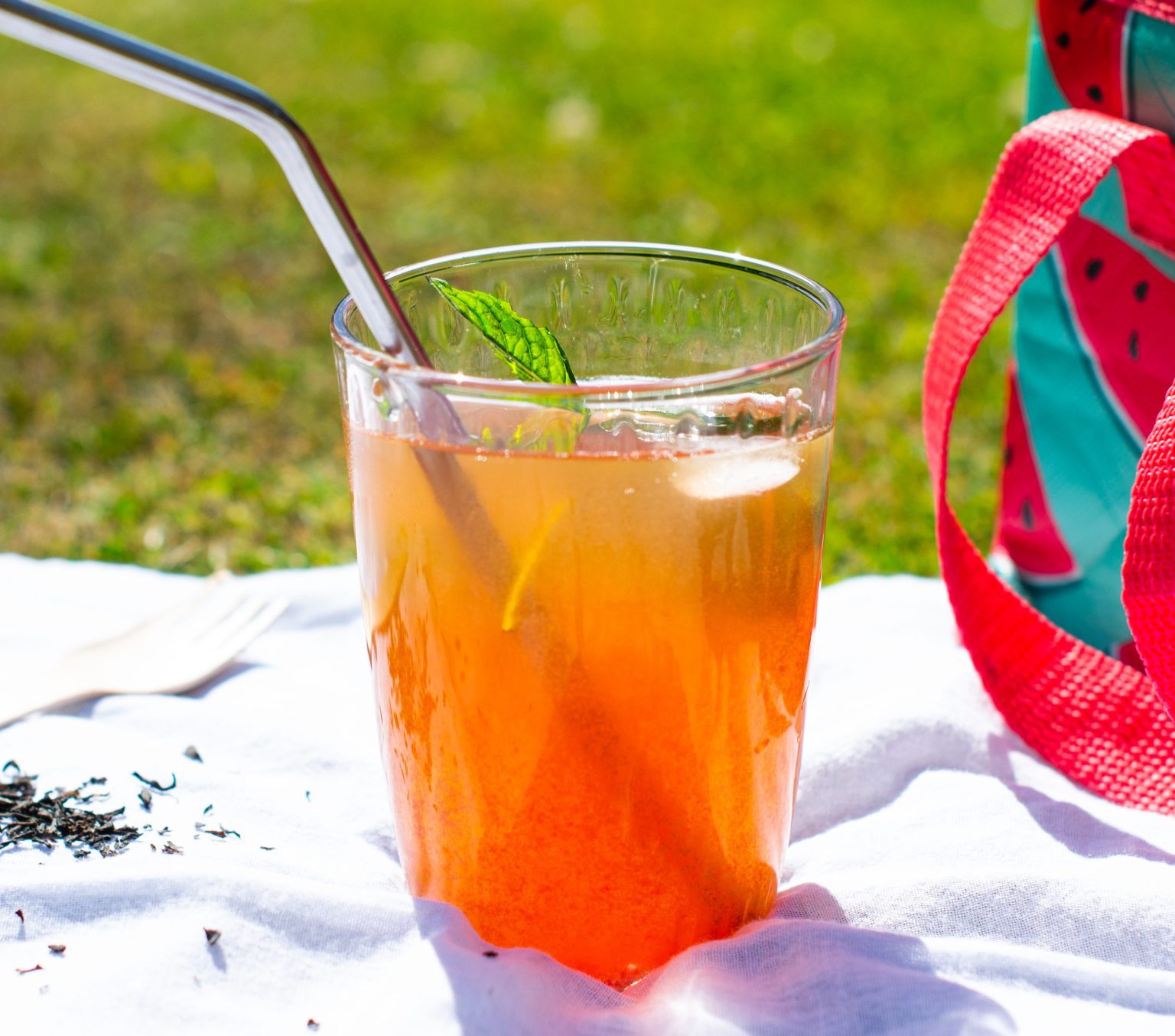 Watermelon Iced Tea - Two Chimps Coffee