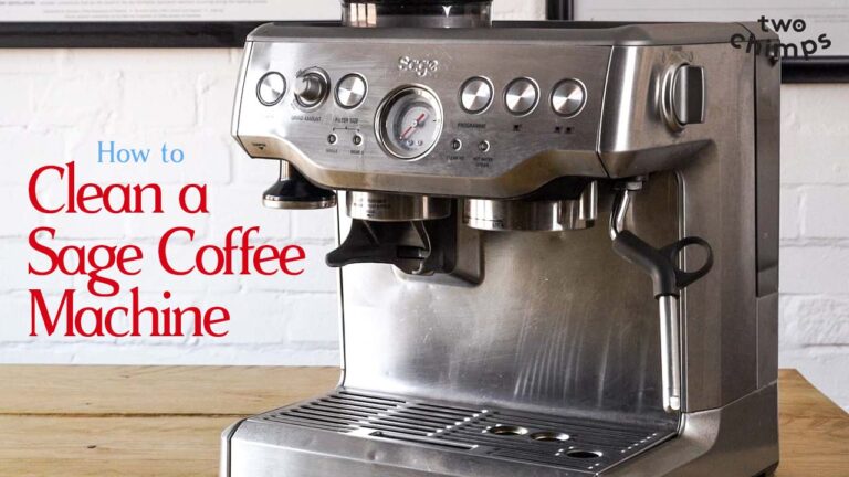 Sage Coffee Machine Cleaning - Two Chimps Coffee