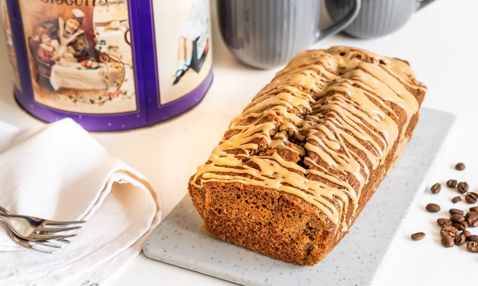 Easy Coffee Loaf Cake Recipe! - Two Chimps Coffee